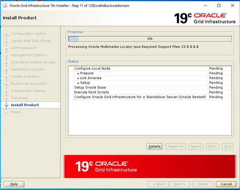Install Grid Infrastructure For Standalone Server In Oracle 19c Orakldba Oracle Tutorial
