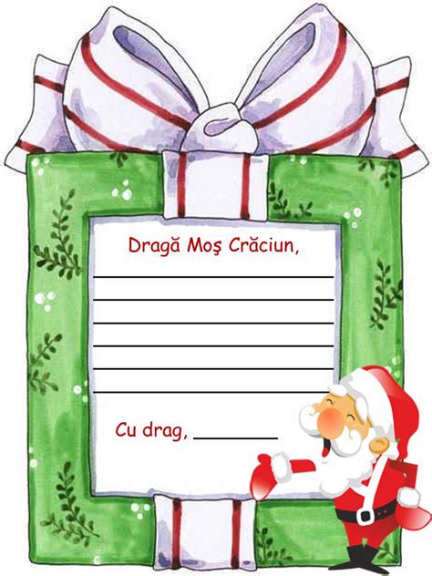 Scrisoare Pentru Mo Cr Ciun Logorici