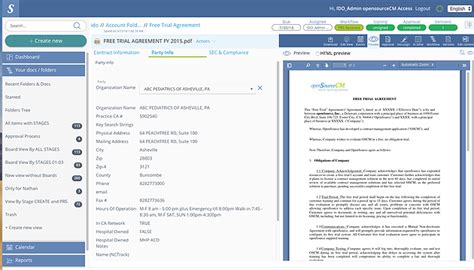 The Best 10 Free And Open Source Contract Management Software