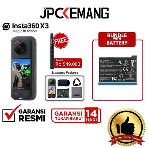Jual Insta360 One X3 Action Camera Insta 360 One X3 Garansi Resmi Shopee Indonesia