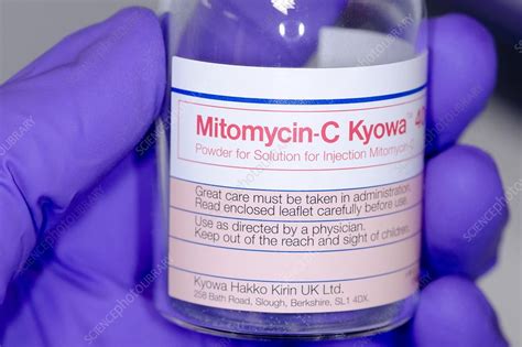 Mitomycin Anti Cancer Drug Stock Image C0115446 Science Photo