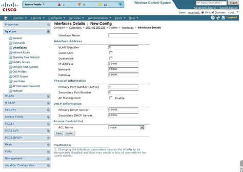 Cisco Wireless Control System Configuration Guide Release Chapter Configuring