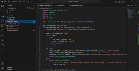 Python Pdf2text Not Working In Azure Function App Stack Overflow