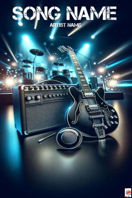 Professional Song Album Art Cover Poster Template Postermywall