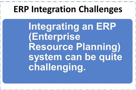 Enterpriseintegrations Erp Erpintegration Erpintegrationchallenges
