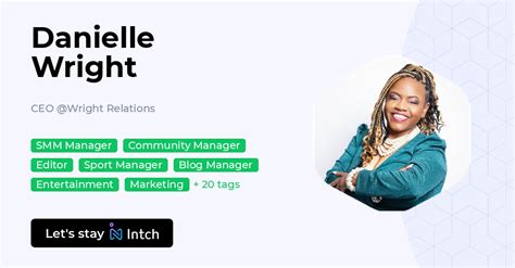Danielle Wright Ceo Wright Relations Intch