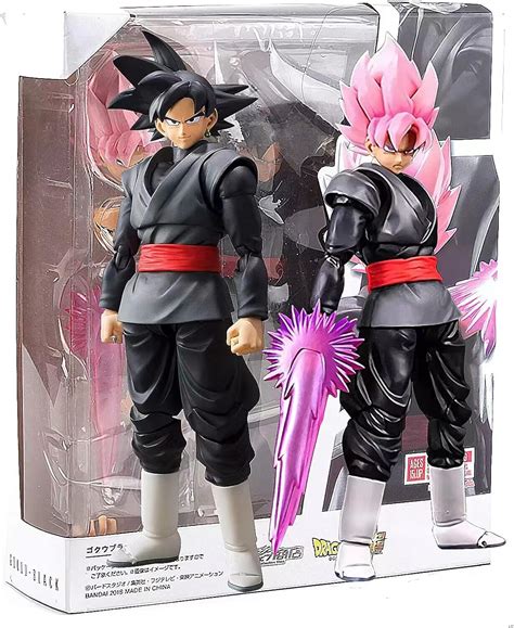 Shyen 6 Inch Goku Black Action Figure Black Goku Multi Joint Movable