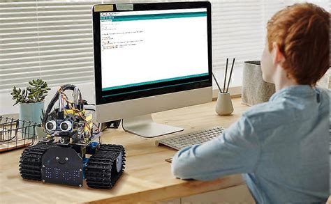 Arduino için Mini Tank Robot V2 Akıllı Araç Kiti IR Kızılötesi ve