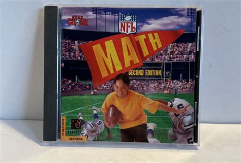Nfl Math Second Edition Head Coach 1996 Pc Mac Cd Rom Software Game Win 95 Ebay