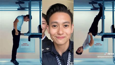 Hunky Cop Goes Viral Again In Spore Police Forces “thirst Trap