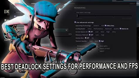 Best Deadlock Settings To Boost Fps And Performance Hawk Live