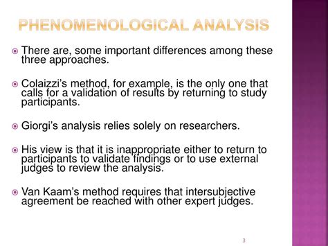 Ppt Phenomenological Analysis Powerpoint Presentation Free Download Id 6646619
