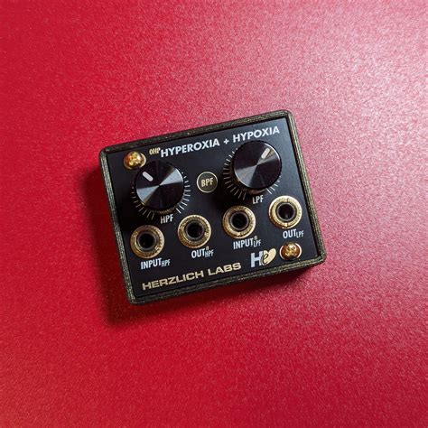 Passive Hpf Lpf And Bpf 0hp 1u 10hp Hyperoxia Hypoxia Dual Herzlich Labs