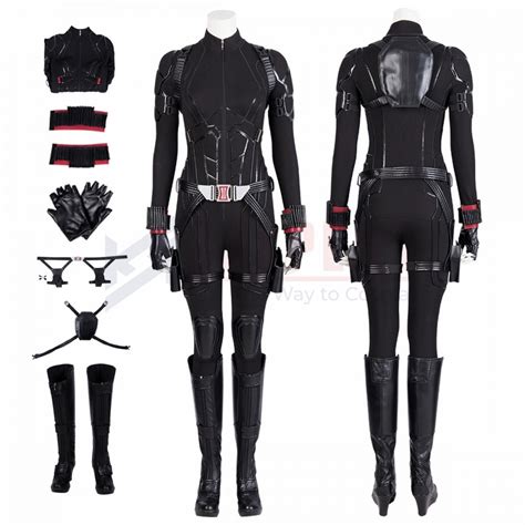 Avengers Endgame Black Widow Natasha Romanoff Cosplay Costumes