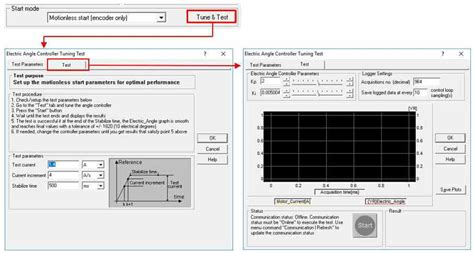 Start Modes Description Technosoft Motion Control