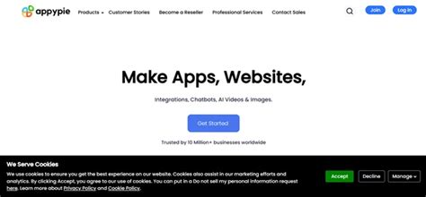 Appy Pie No Code App And Website Builder