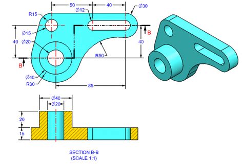Autocad 3d Exercises Autocad Autocad Training Drawing Exercises