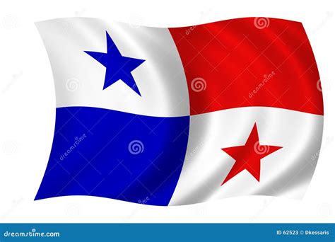 Flag Of Panama Stock Illustration Illustration Of Patriotism 62523