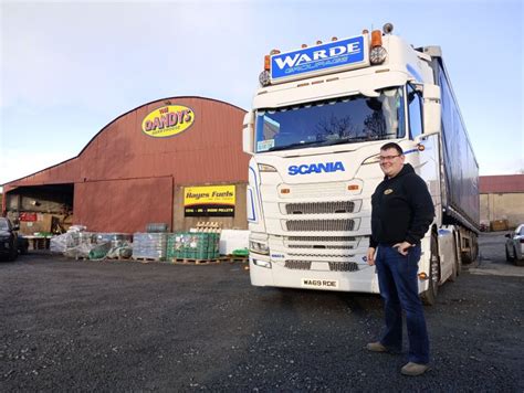 Wardegroupage Haulage Logistics Deliveries Northernireland Scania