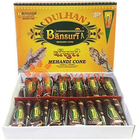 Bansuri Mehandi Cone Thunderpsawe