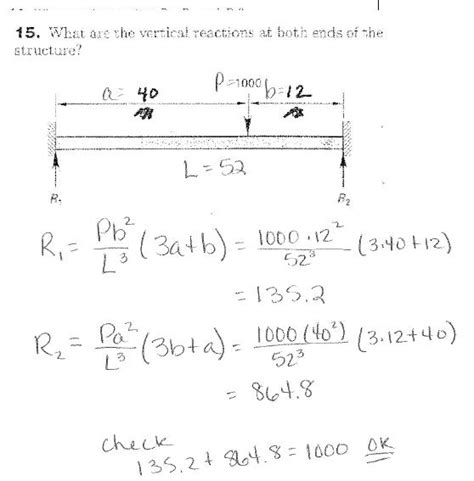 Civil PE Prep Structural Analysis Day Answers