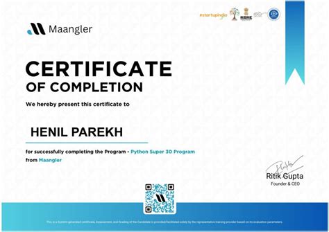 Henil Parekh On Linkedin Python Certification Datascience