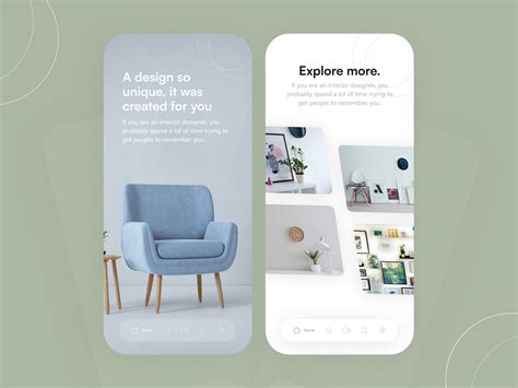 Interior Design Mobile App By Venkat On Dribbble