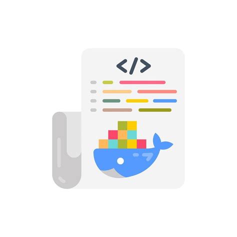 Docker Flat Icons Illustration 52642149 Vector Art At Vecteezy