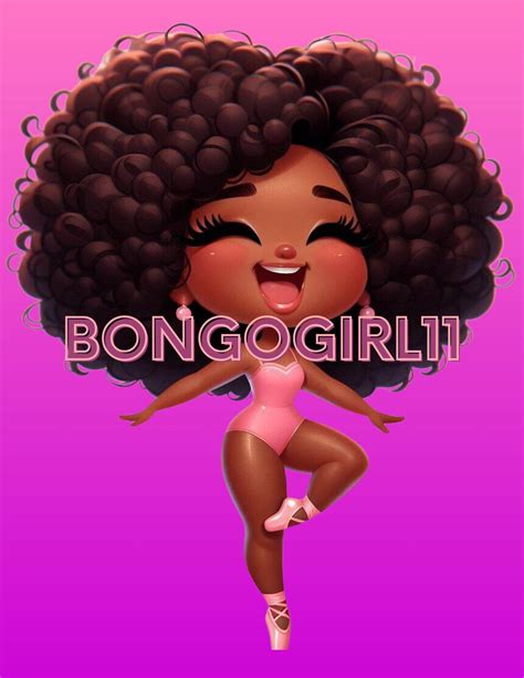 Chibi Dancer Collection Chibi Ballet Doll Png Chibi Doll Art Chibi Doll African American Chibi