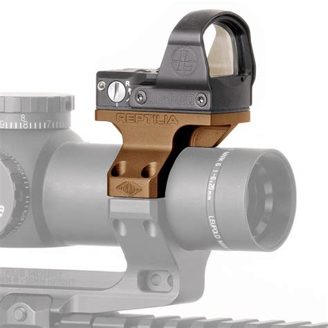 Reptilia 34mm Rof 90 Fde Anodized Mount For Leupold Dpp 100 146 For