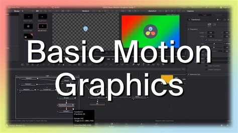 Davinci Resolve | Motion Graphics / Animation in Fusion - YouTube