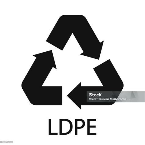 Ldpe 04 재활용 코드 기호 플라스틱 재활용 벡터 저밀도 폴리에틸렌 기호 0명에 대한 스톡 벡터 아트 및 기타 이미지 0명 4 개념 Istock