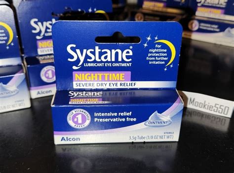 Exp 022028 10 Lot Systane Nighttime Pm Lubricant Eye Ointment 35g 1