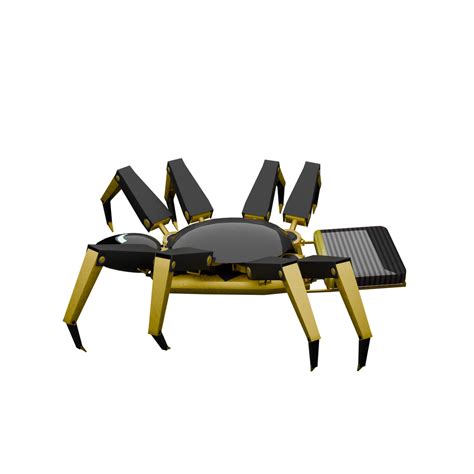 Robot Spider Model Turbosquid 2281062