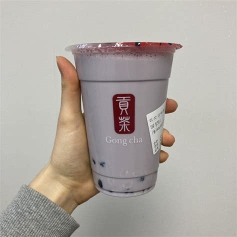 [공차] 다음날 먹는 타로밀크티 후기 Feat 당도 가격 칼로리 맛 네이버 블로그