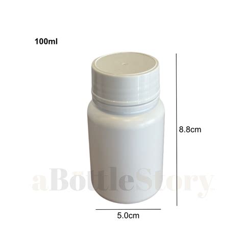100ml Round Hdpe Container A Bottle Story
