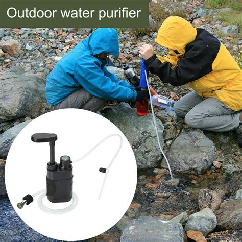 Purificador De Agua Al Aire Libre Camping Senderismo Herramienta De Emergencia Vida