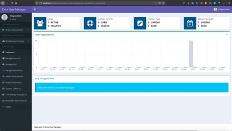 Extra User Manager Php By Codebyaliens Codester
