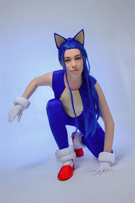 Sonic The Hedgehog Cosplay Costume Sonic Video Game Cosplay Sonic
