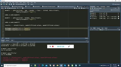 Interpreting Binary Logistic Regression Results Youtube