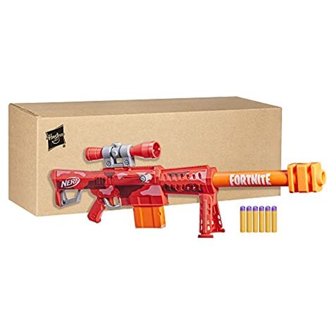 Nerf Fortnite Heavy Sr Blaster Longest Ever Removable Scope Bolt