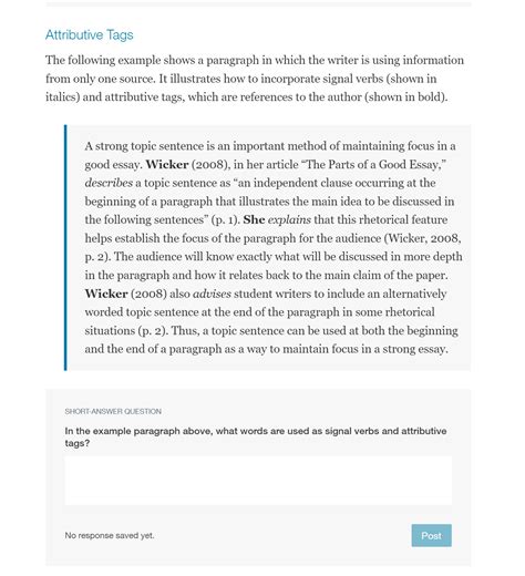 attributive tags the following example shows a paragraph in