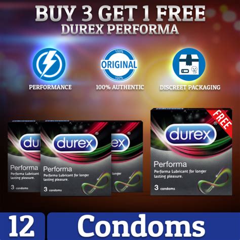 Order Now Durex Performa Condoms Pack Of 3 31 Bams