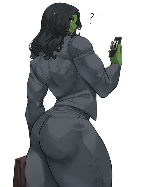 She Hulk And Jennifer Walters Marvel And More Drawn By Musctonk Danbooru