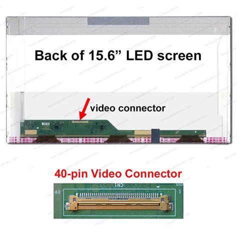 156 Led Panel 40 Pin Left Ltn156at05b156xtn022 Techstar Computers