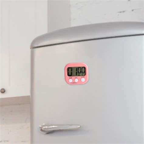 Big Digital LCD Display Volume Magnet Digital Kitchen Timer Kitchen Timers Lcd Timer