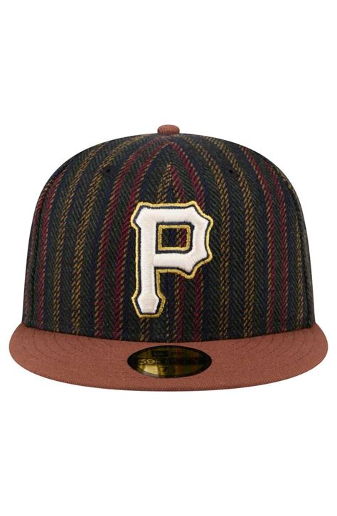 New Era Mens New Era Brown Pittsburgh Pirates Vintage Herringbone