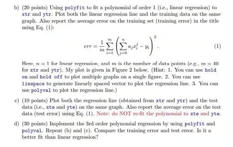 Solved For This Exercise You Will Implement Linear And