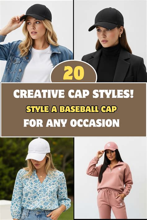 20 Creative Ways To Style A Baseball Cap For Any Occasion Chic Season
