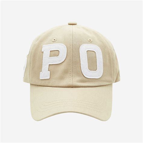 사파리스팟 스팟 엠블럼 패치 볼캡 베이지 Safarispot Kream